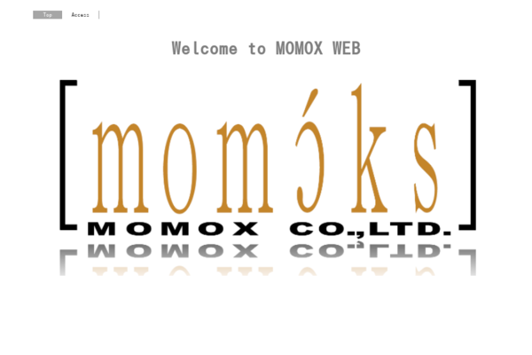 Access of Welcome to MOMOX WEB